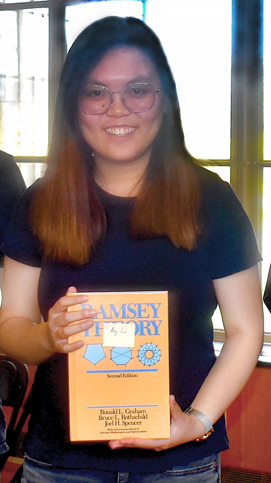 Anqi Li Receives Bucsela Prizes – Women In Math
