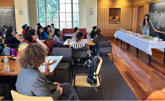 Ewin Tang speaks at WIM lunch – Women In Math